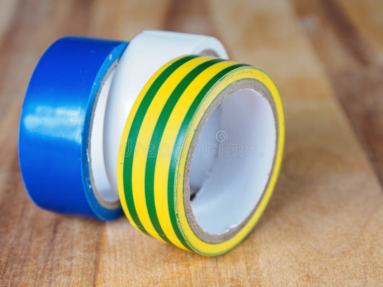 A Roll of Black Insulating Tape, Its Texture and Shine. a Close-up of a ...