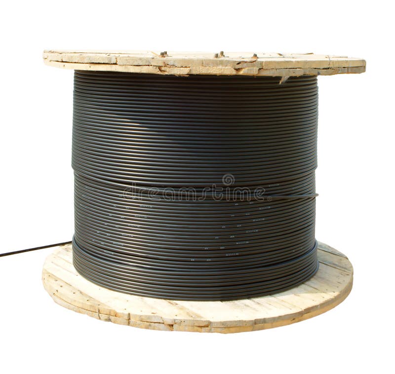 Roll of cable stock image. Image of construction, cable - 20068091