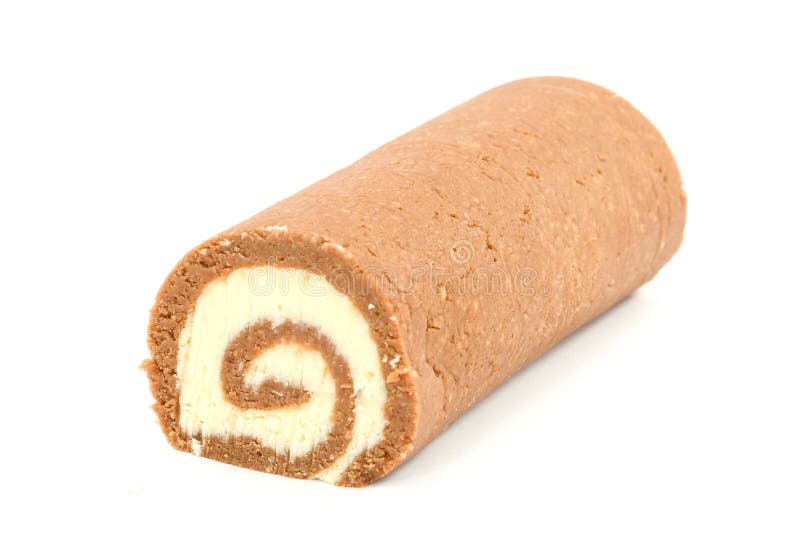 Jam roll cake slices stock image. Image of green, food - 7668921