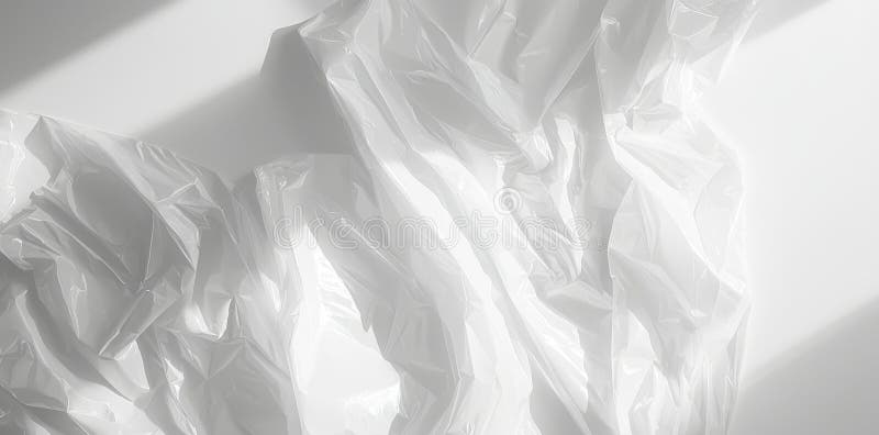 This is a Roll of Clear Stretch Film, Isolated on White. it is ...