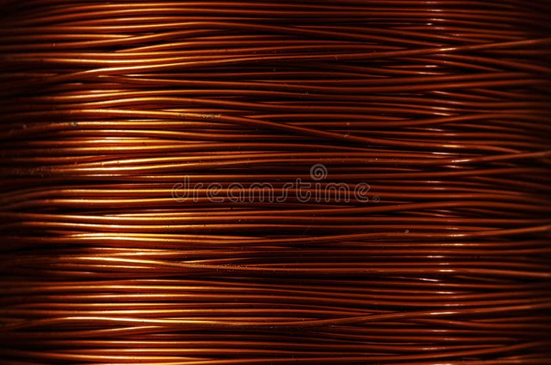Roll of copper stock image. Image of tool, industrial - 18583303