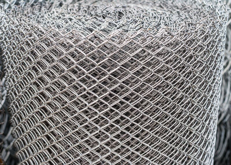 Roll of Diamond Shaped Chicken Wire. Stock Image - Image of ...