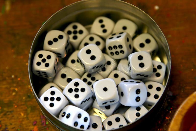 Roll the Die stock image. Image of number, play, game - 1150547