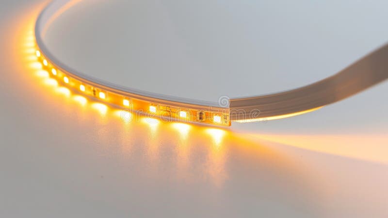 Roll of Diode Strip, Led Lighting in Interior Stock Image - Image of ...