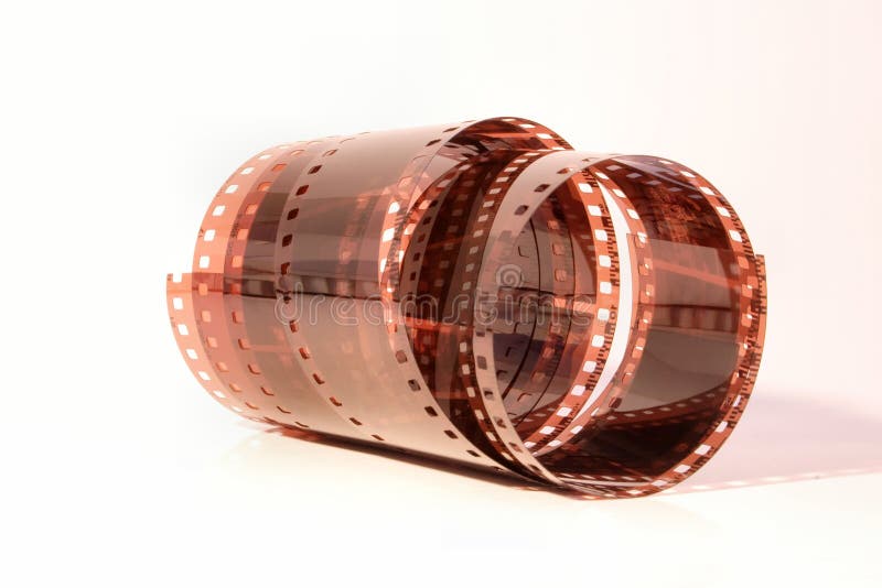 Roll of film stock image. Image of developed, spiral, creativity - 38403