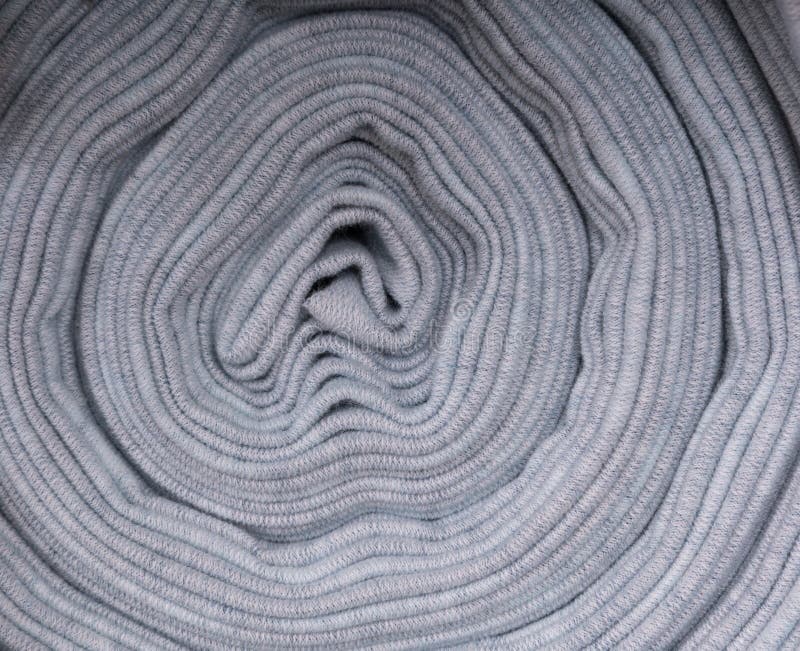 Roll of gray fabric stock photo. Image of blanket, view - 89807850