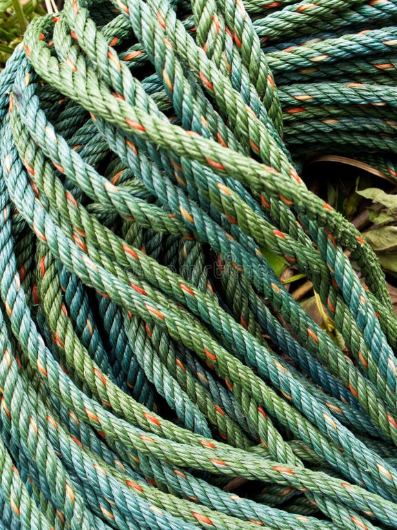 Roll of green nylon rope stock photo. Image of nylon - 75027920
