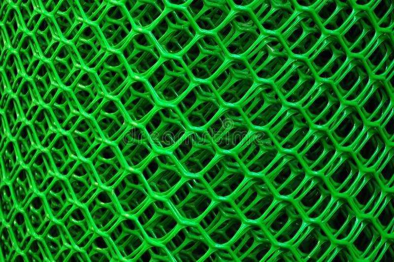 Roll of a Green Plastic Net for a Fence Stock Image - Image of freedom ...