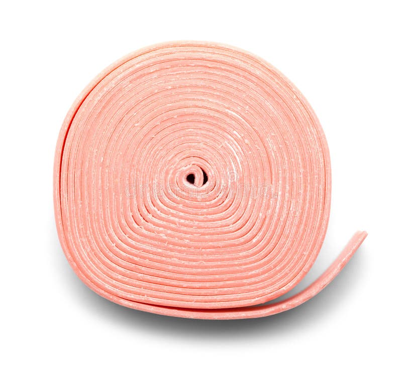 Roll of Gum Top View stock photo. Image of pink, sweet - 164259438