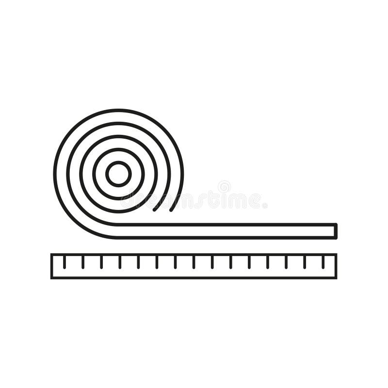 Roll Insulation Icon. Vector Illustration. Stock Image Stock Vector ...