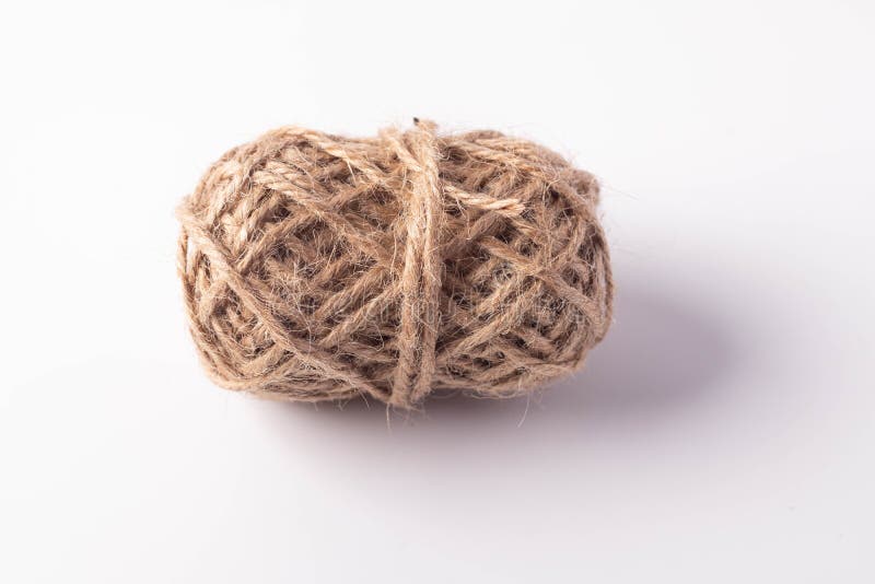 Rope light brown. stock photo. Image of cable, reliable - 19675686