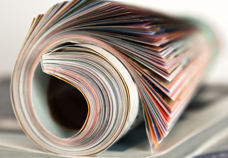 Magazine stock image. Image of editorial, informing, report - 285507