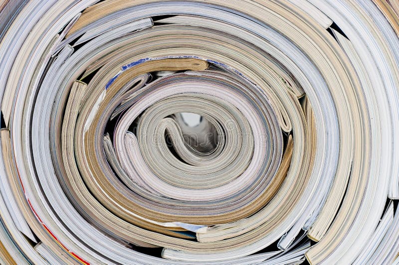 Paper stock image. Image of detail, close, spines, flyer - 3879523