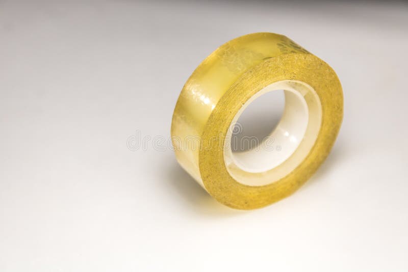 Roll of masking tape stock image. Image of isolated, white - 5680555