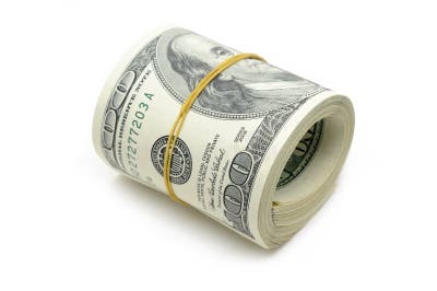 Roll of money stock image. Image of investment, bill, roll - 6570191
