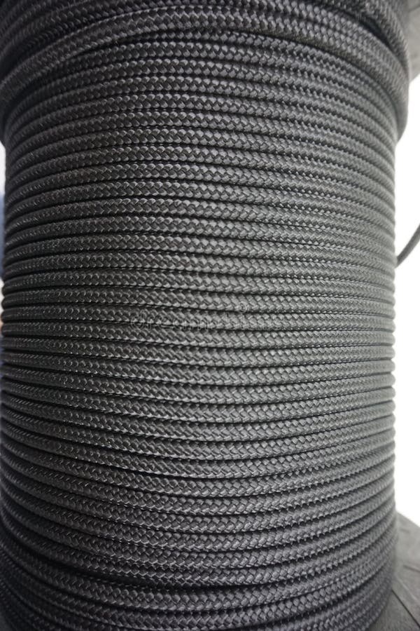 Roll of nylon rope stock photo. Image of nautical, textured - 79518120