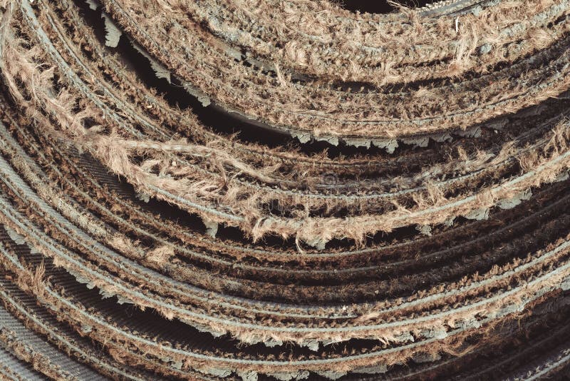 A roll of old rubber stock photo. Image of heap, paper - 115699848