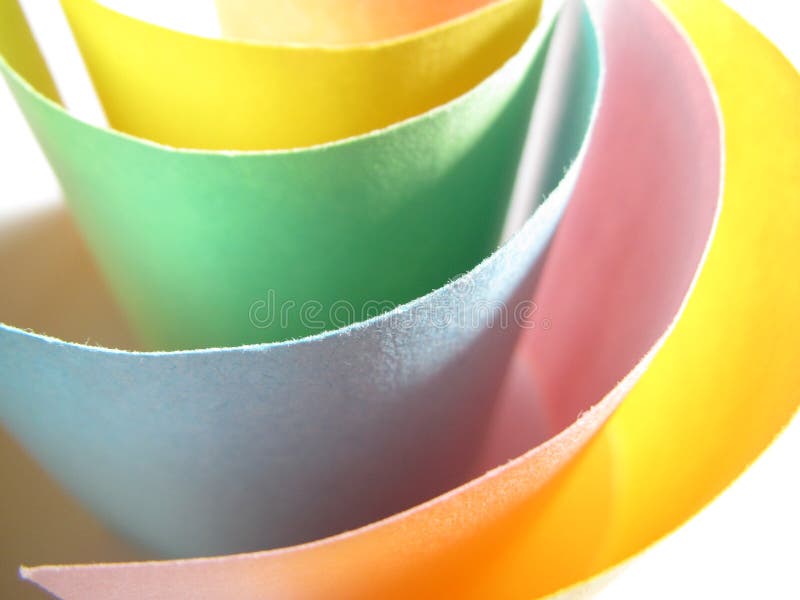 Roll of paper stock photo. Image of tool, color, making - 22124108