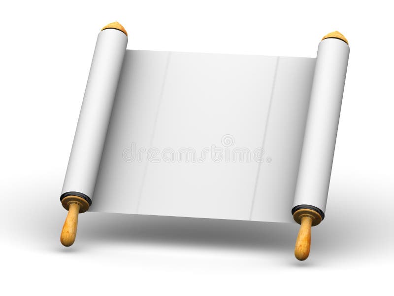 Roll of a paper stock illustration. Illustration of dimensional - 2428218