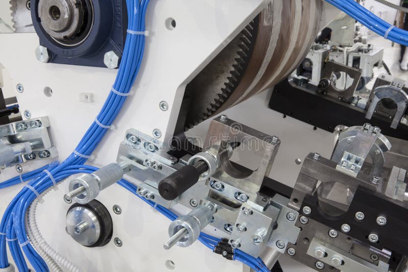 Roll paper machine stock photo. Image of speed, detail - 61041468