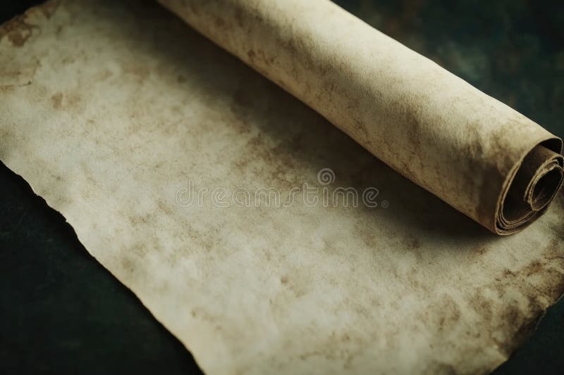 Roll Paper Sitting Table Perfect Office Study Settings Stock Photos ...