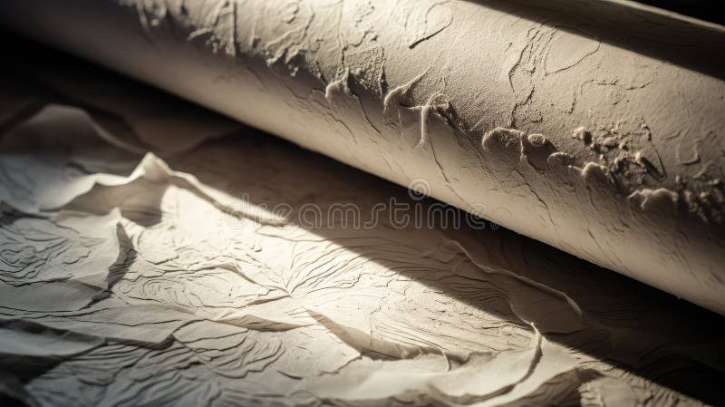 Roll pulp paper texture stock illustration. Illustration of fiber ...