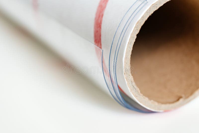 PVC Film. Polymeric Material Made of Polyvinyl Chloride Stock Image ...