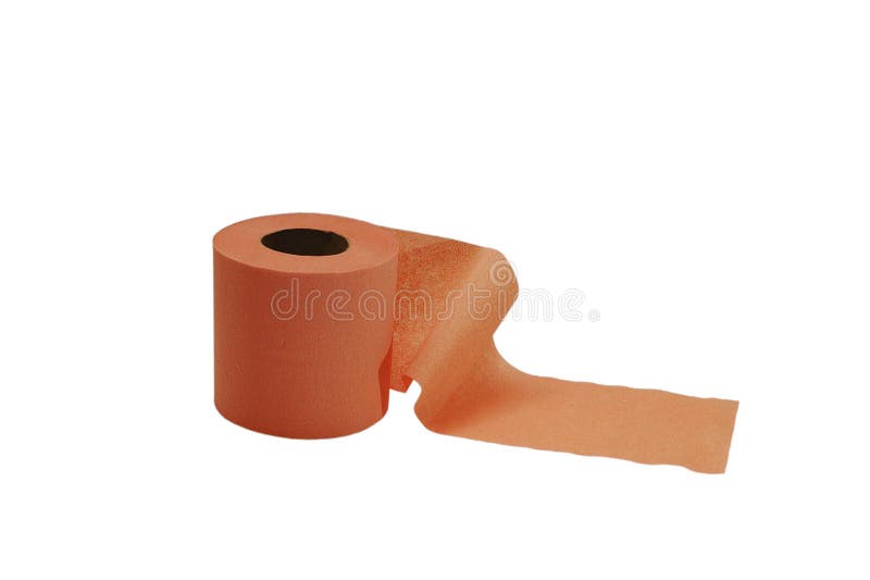 Roll in red stock image. Image of white, lavatory, cleanse - 11821387