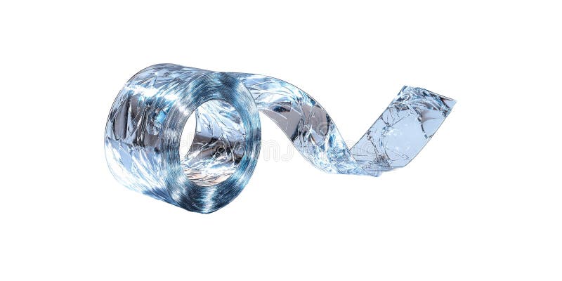 Roll of Reflective Metallic Tape. Versatile Adhesive for Insulation and ...