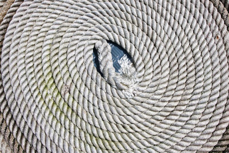 Roll rope stock image. Image of connection, knot, reef - 20693985