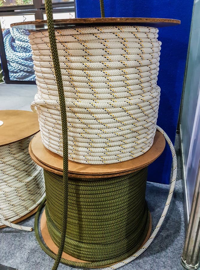 The Roll rope. industrial stock photo. Image of nylon - 96883518