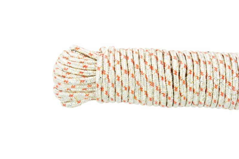 Roll of the rope stock photo. Image of braided, hang - 34424352
