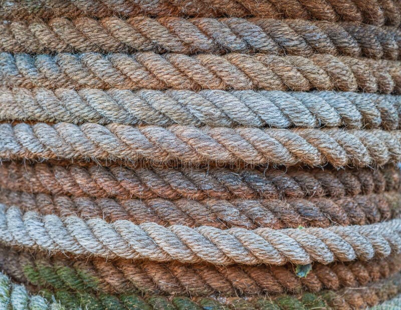 Roll of ship rope stock image. Image of ship, frame, sailing - 39955347