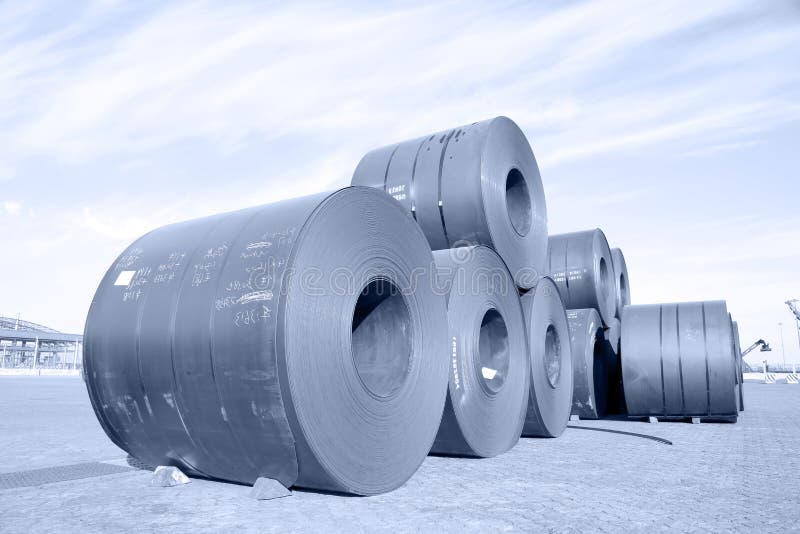 Roll steel stock photo. Image of iron, industrial, strong - 172448310