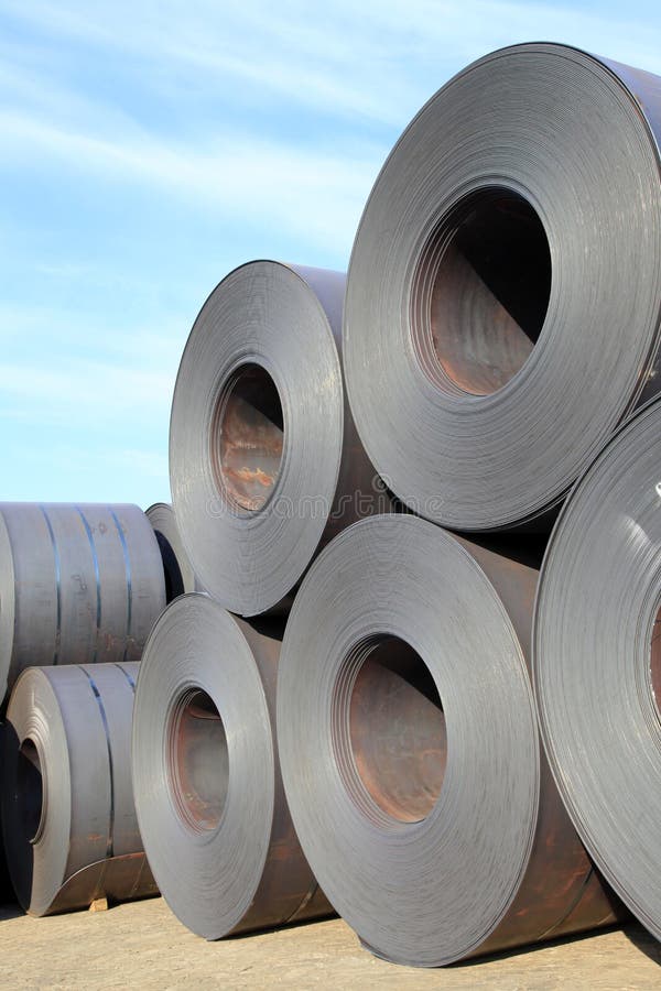 Roll steel stock image. Image of tough, industry, fabrication - 172448269