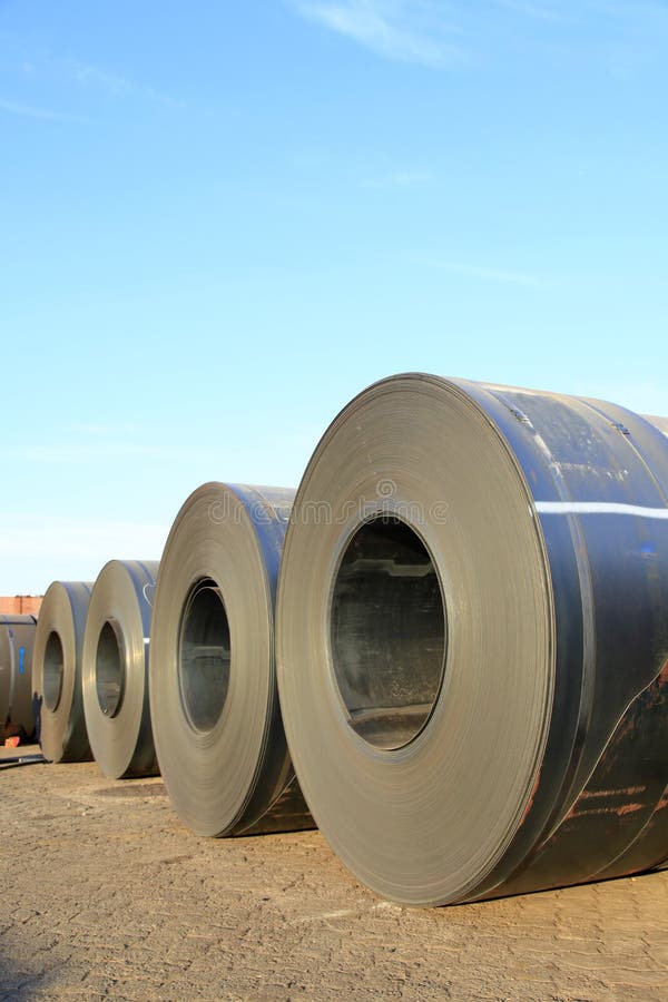 Roll steel stock photo. Image of background, metal, industry - 172451080