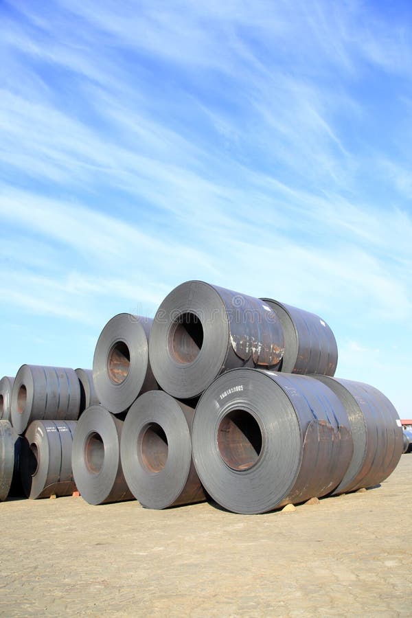 Roll steel stock image. Image of hard, industrial, strong - 172456437