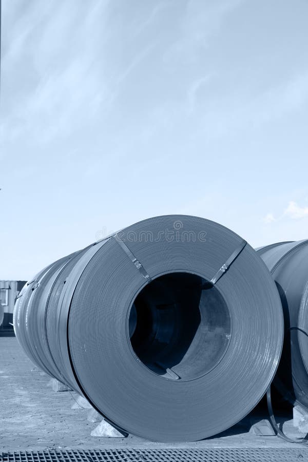 Roll steel stock photo. Image of manufacturing, stack - 172456862