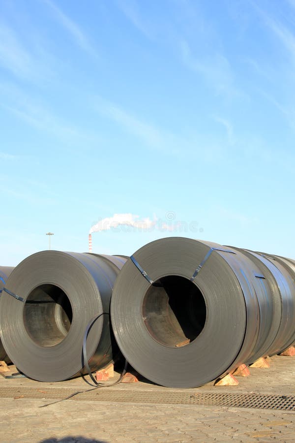 Roll steel stock image. Image of ironworks, heavy, strong - 172457107