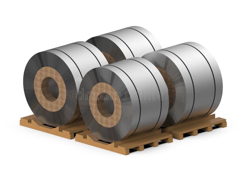 Steel Tape for Construction in an Isometric Projection. Stock Vector ...