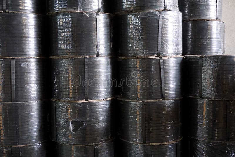 Carton box with straps stock image. Image of aged, paper - 92848403