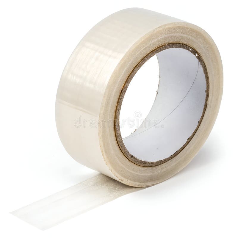 Roll of Tape stock illustration. Illustration of isolated - 356310336