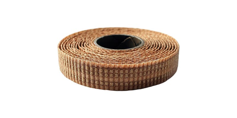 Roll of Textured Brown Tape. Versatile Adhesive for Crafting and ...