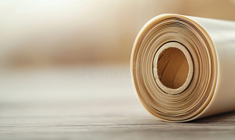 Roll of Textured Paper stock illustration. Illustration of surface ...