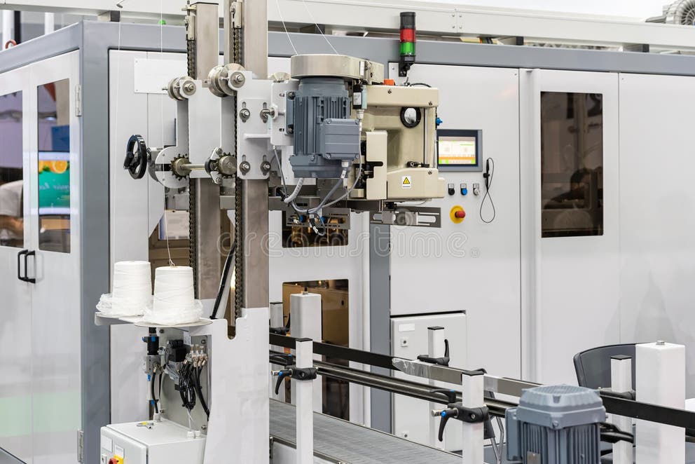 Roll of Thread and Thread Feeder Kit Component for Bag Sewing Closures ...