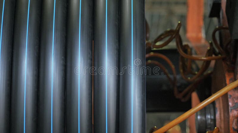 Roll Threading Coil Pipe. Manufacture of Plastic Water Pipes Factory ...