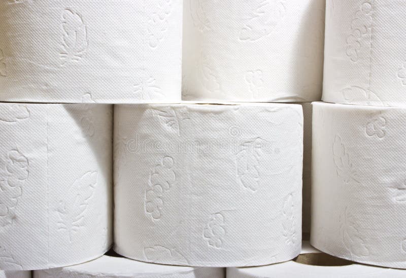 Roll tissue paper stock photo. Image of roll, restroom - 24052660