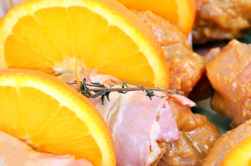 Baked Turkey-cock Meat Close-up Stock Image - Image of meal, eating ...