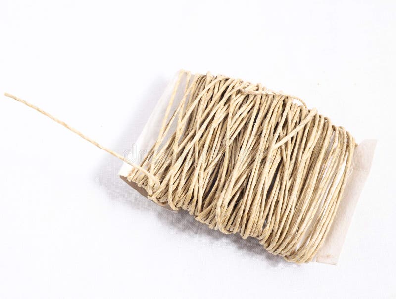 Roll of Twine stock photo. Image of wire, textile, white - 246209790