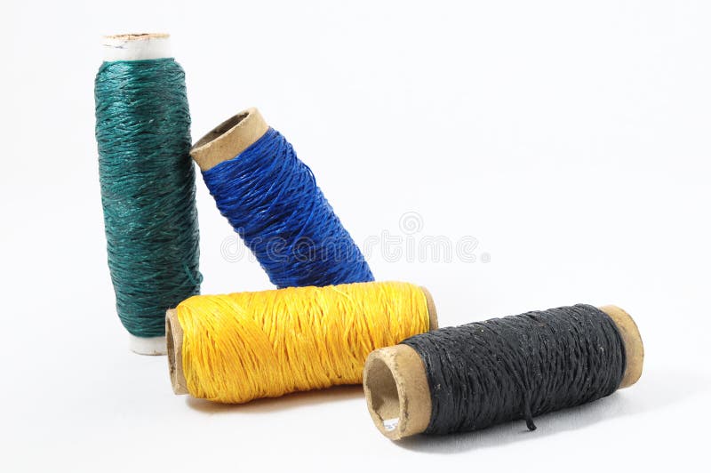 Roll of Twine stock image. Image of tube, color, isolated - 34079405